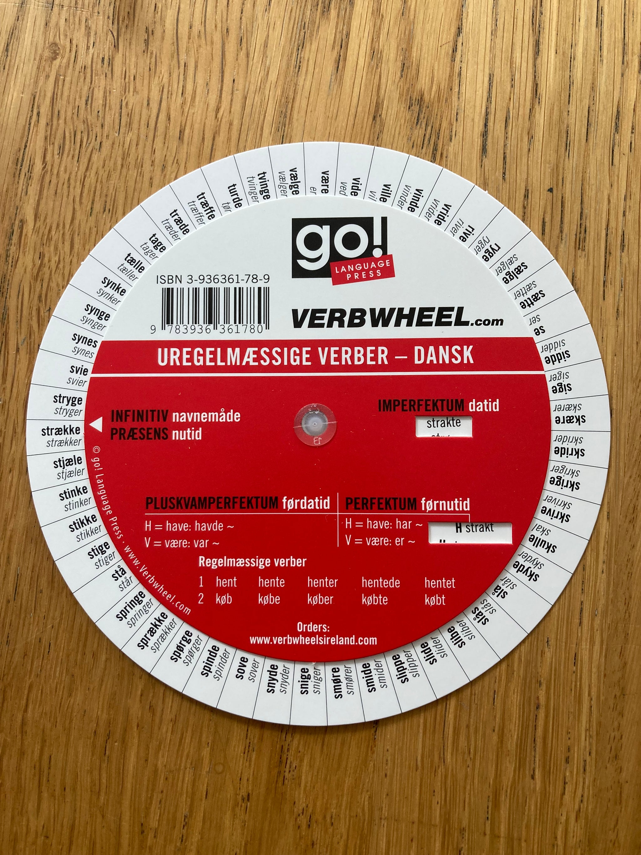 Swedish Verb Wheel | Verb Wheels Ireland