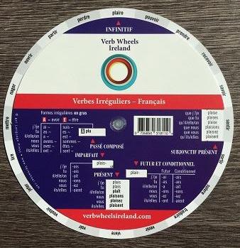 French Verb Wheel | Pocket Wheel | Verb Wheels Ireland