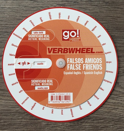 Spanish Verb Wheel | Pocket Wheel | Verb Wheels Ireland